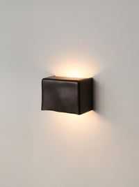 Scape Wall Light in Darkened Brass– Stem Design