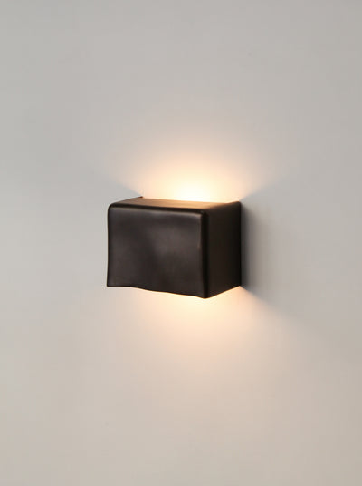 Scape Wall Light in Darkened Brass– Stem Design