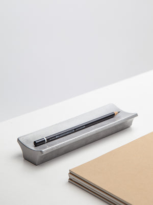 Arc Pen Tray in Aluminium– Stem Design